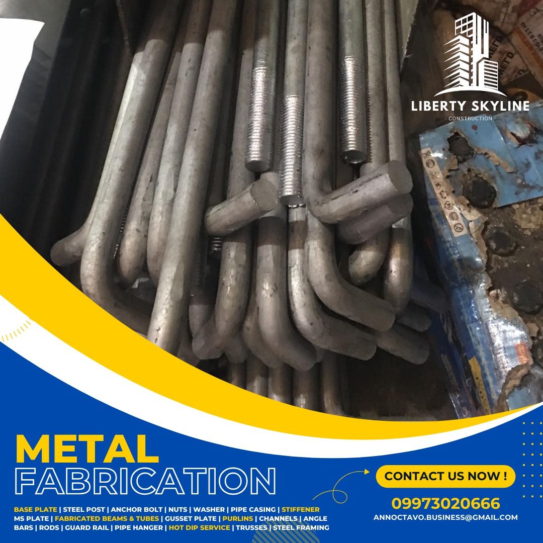 Hotdip Galva Anchor Bolt | Angle Bar | Channel Bar | Flat Bar | Liberty ...