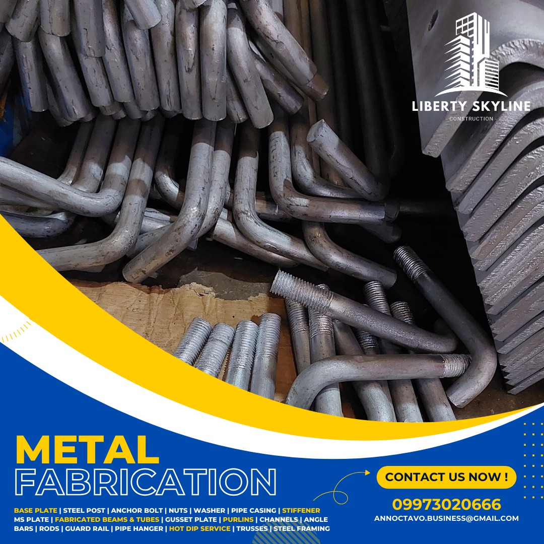 Hotdip Galva Anchor Bolt | MS Plate | Shafting | Flange | Base Plate ...