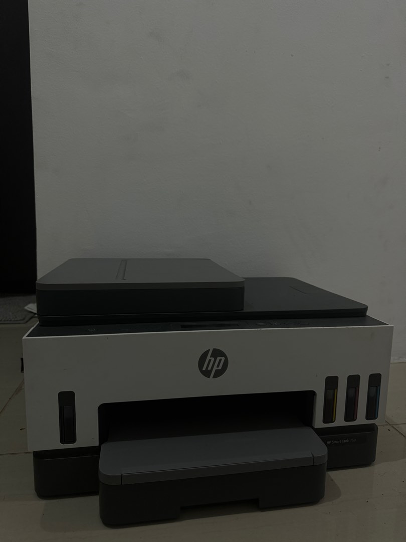 HP Smart Tank 750 WiFi All-in-One Printer Duplexer with ADF and Smart ...