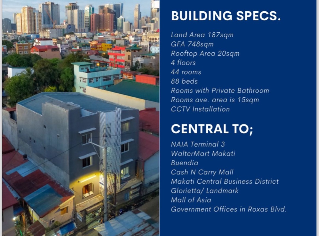 INCOME GENERATING!!! Four Storey Dorm Type Building in Virginia Street ...