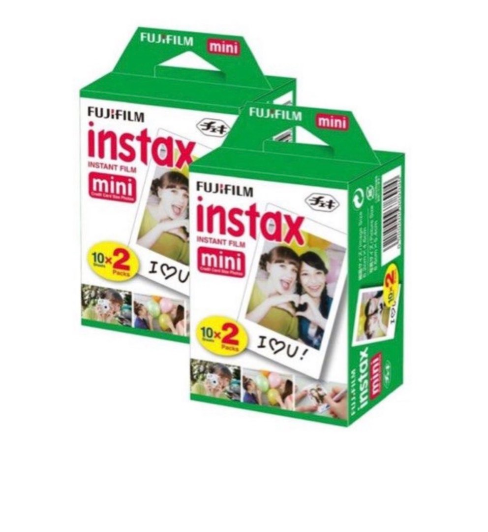 INSTAX MINI film 20s, Photography, Cameras on Carousell