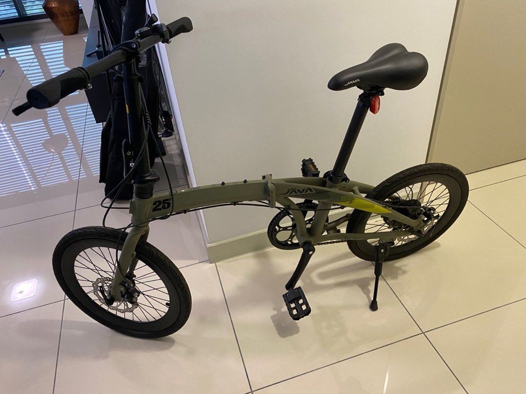 Java zelo 7 speed folding bike, Sports Equipment, Bicycles & Parts ...