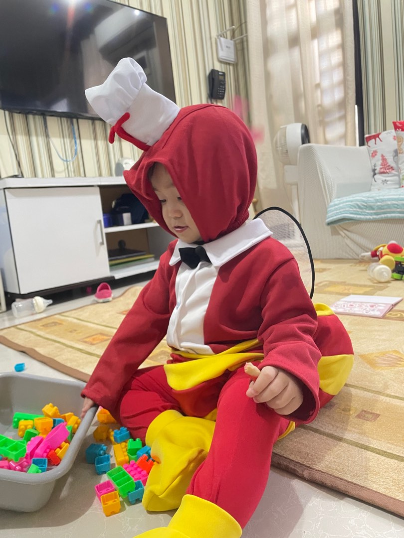 Jollibee Costume 1-3, Babies & Kids, Babies & Kids Fashion on Carousell