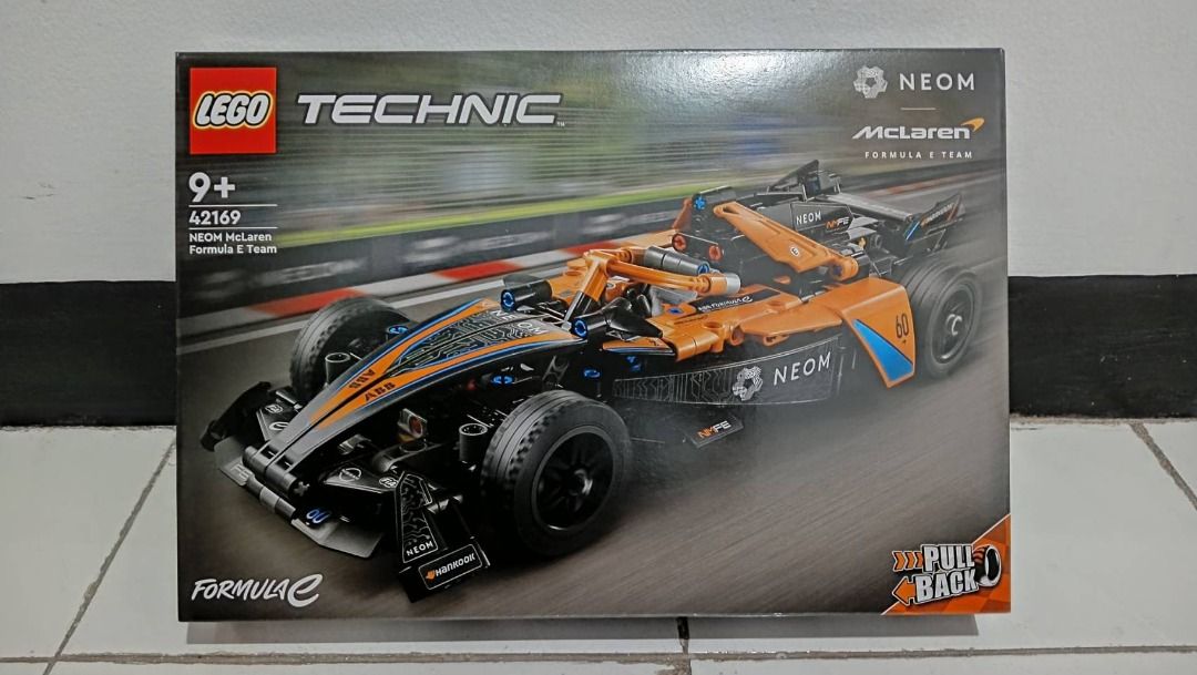 LEGO Technic 42169 NEOM McLaren Formula E Race Car (452 Pieces), Toys ...