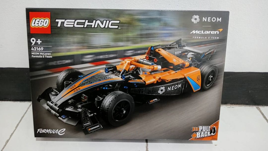 LEGO Technic 42169 NEOM McLaren Formula E Race Car (452 Pieces), Toys ...