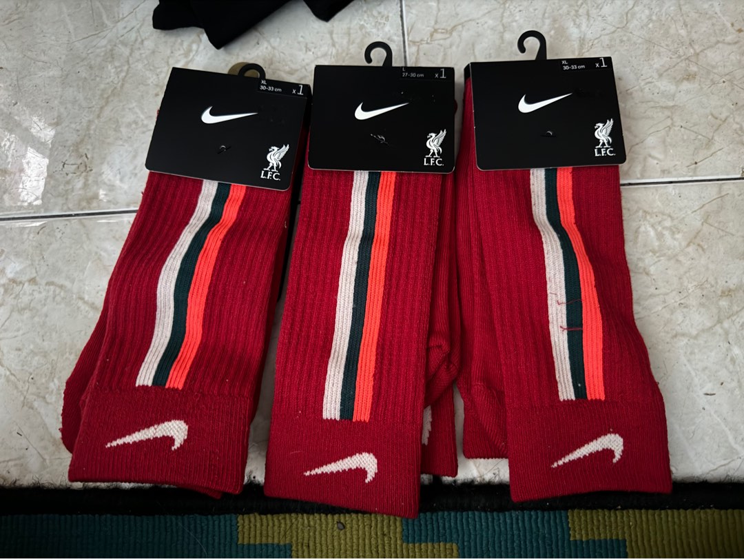 LFC official sock, Men's Fashion, Watches & Accessories, Socks on Carousell