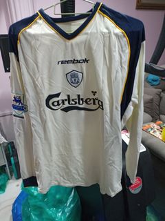 Liverpool 1997 Away Kit Namset 9 Fowler, Men's Fashion, Activewear on ...