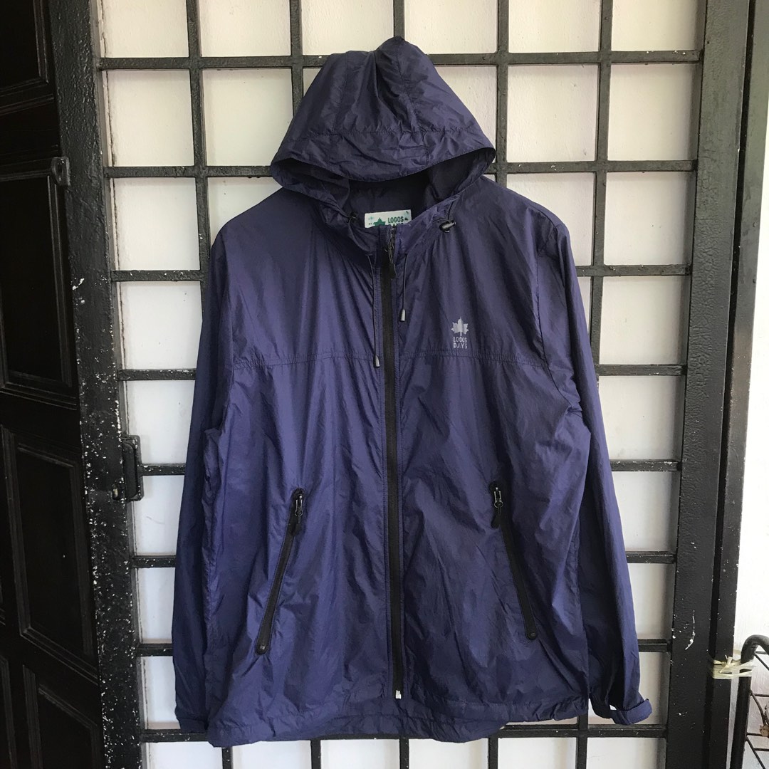 Logos days windbreaker light navy jacket, Men's Fashion, Coats, Jackets ...