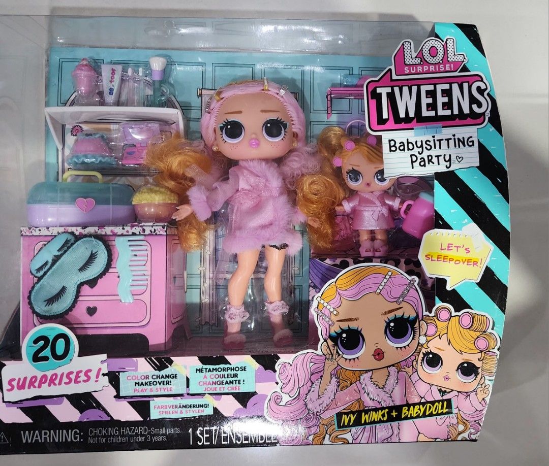 LOL Surprise Tweens Babysitting Party (Sleepover), Hobbies & Toys, Toys ...