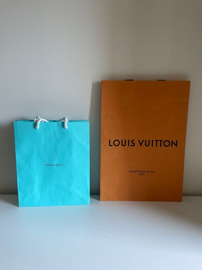 Lv tiffany paper bag, Women's Fashion, Bags & Wallets, Wallets & Card holders on Carousell