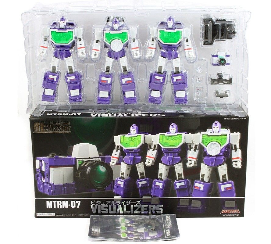 Maketoys Visualizers Transformers Masterpiece Scale Decepticon ...