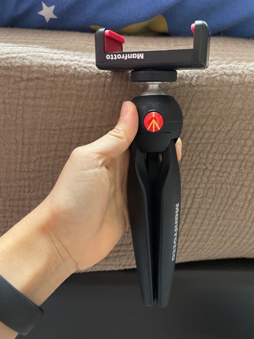 Manfrotto PIXI Smart Mini Tripod with Universal Smartphone Clamp ...