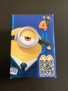 Authentic McDonald mcd MacDonald happy meal toy minion - pit crew Ralph ...