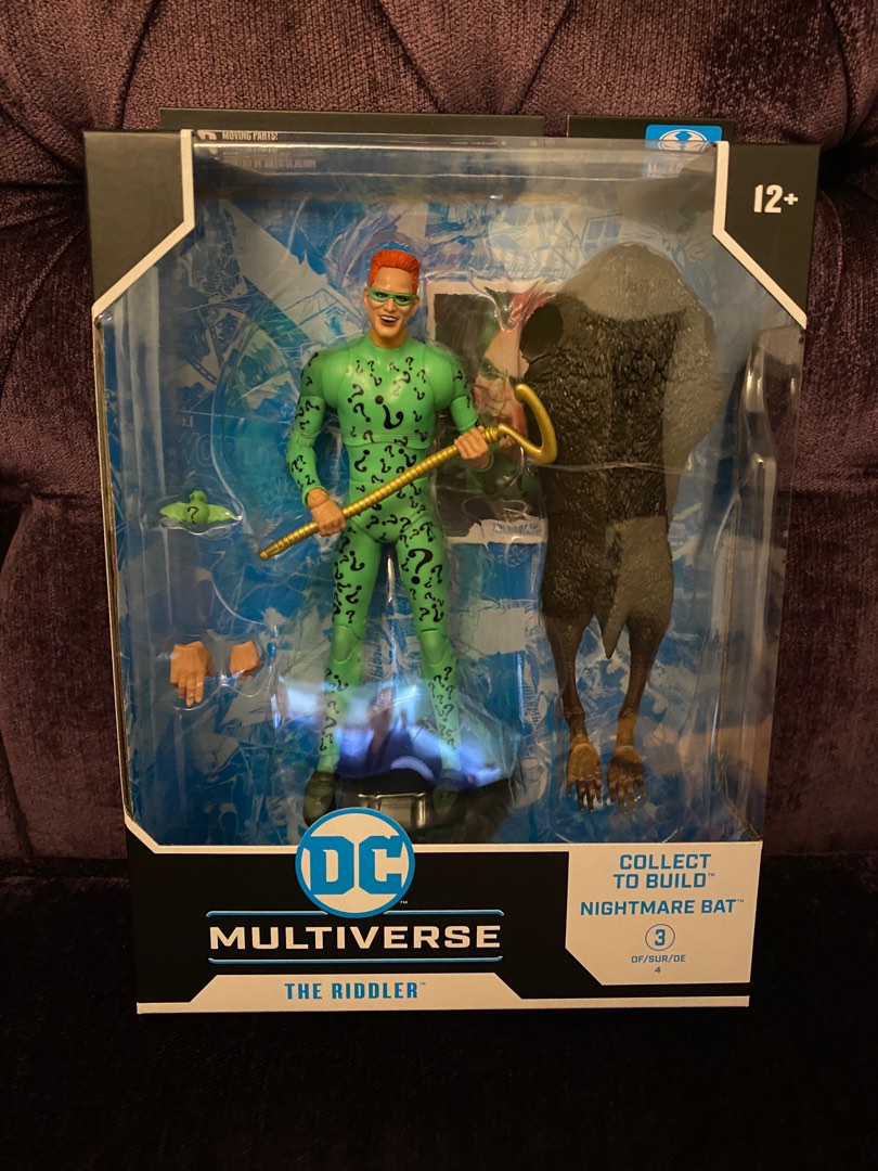 McFarlane Riddler (Batman Forever) DC Multiverse Nightmare Man-Bat BAF ...