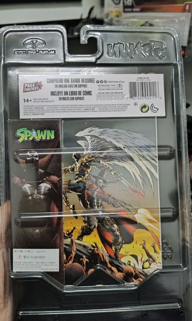 McFarlane spawn- the scorched she-spawn & curse with comics book ...