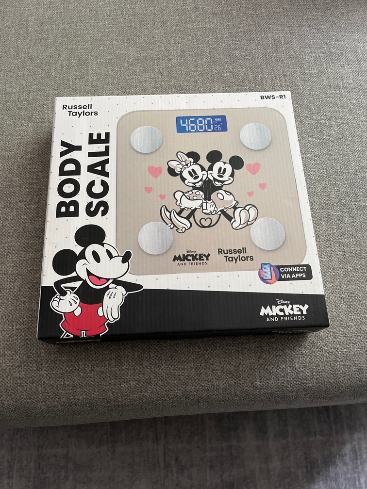 Mickey Mouse body scale, Health & Nutrition, Health Monitors & Weighing ...