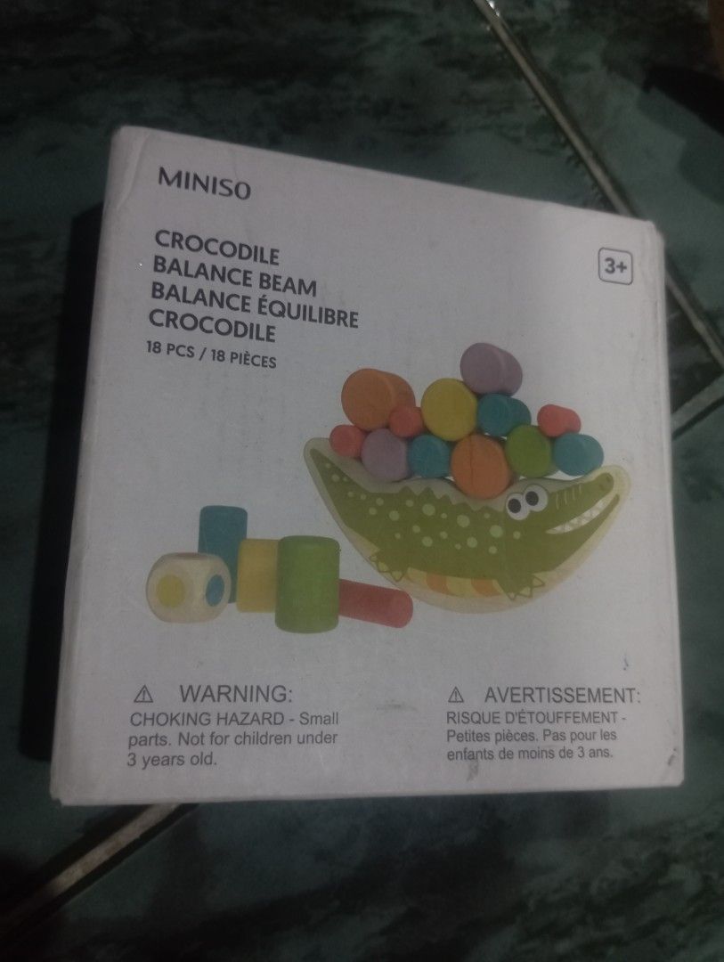 Miniso crocodile balance beam, Toys & Collectibles, Mainan di Carousell