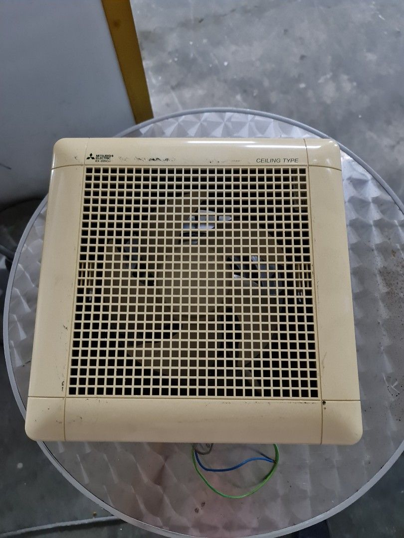 Mitsubishi exh fan ceiling type 8inch, TV & Home Appliances, Other Home ...