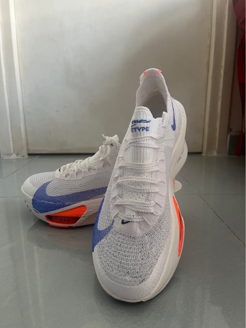 Nike alphafly 3 blue print us9.5, 男裝, 鞋, 波鞋 - Carousell