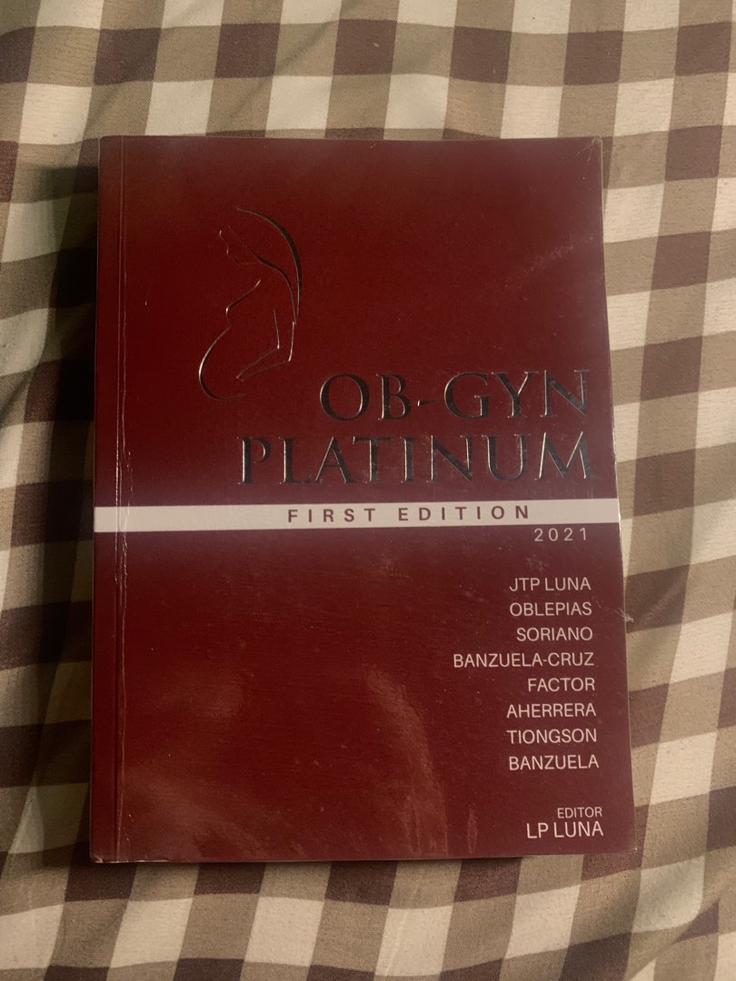 OB-GYN Platinum (Original), Hobbies & Toys, Books & Magazines, Textbooks on Carousell