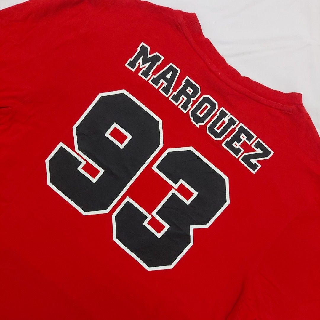 Official Marc Marquez Red T-Shirt, Men's Fashion, Activewear on Carousell