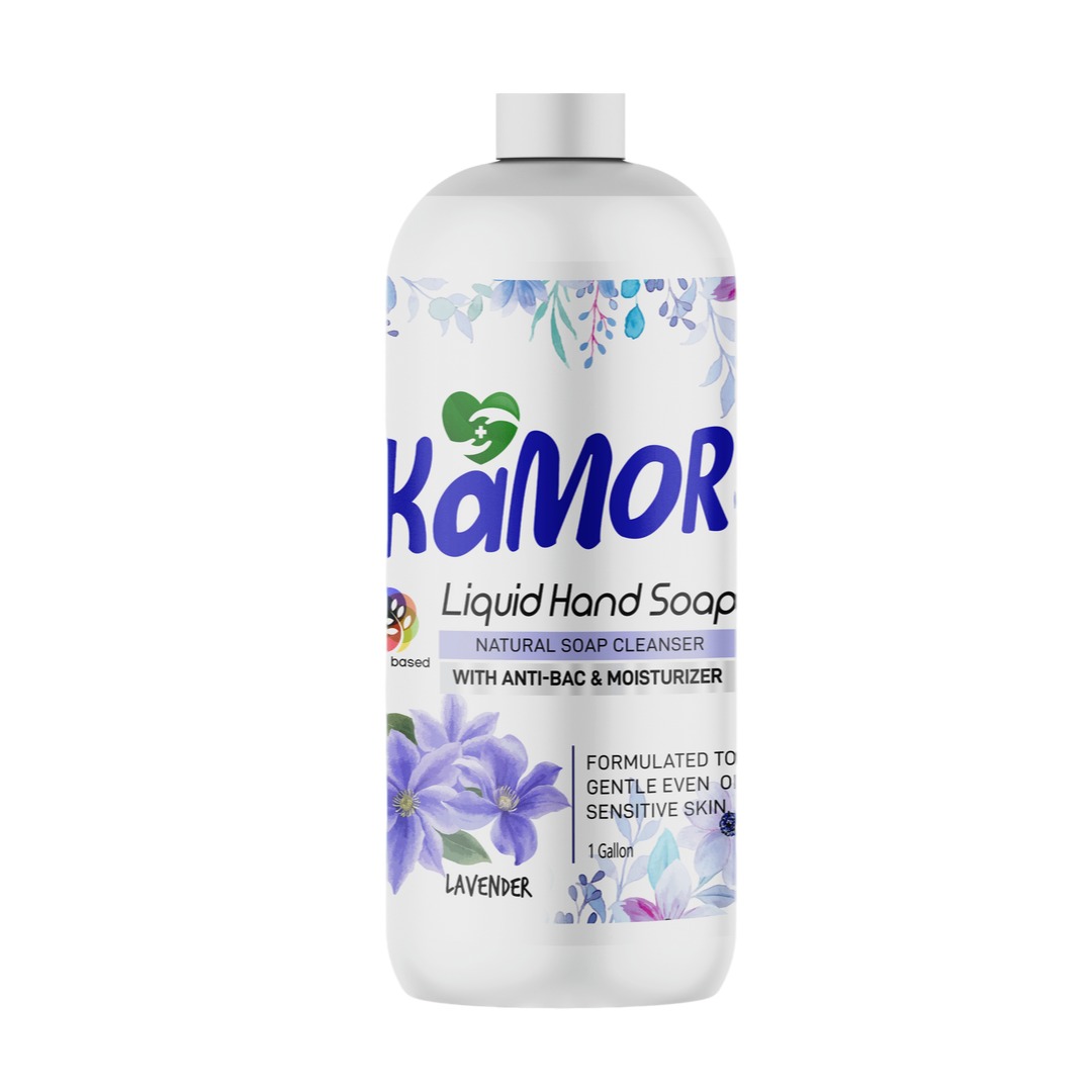 Organic Natural Kamora Liquid Handsoap Lavender Liter, Beauty ...
