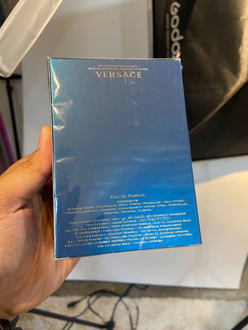 [ORIGINAL] Versace Eros Eau De Parfum 100ml for Him, Beauty & Personal ...