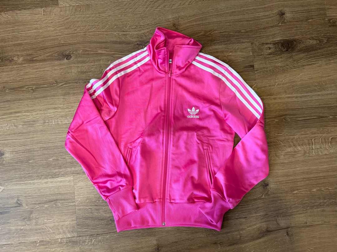 Pink Adidas Originals Jacket, Women's Fashion, Coats, Jackets and ...