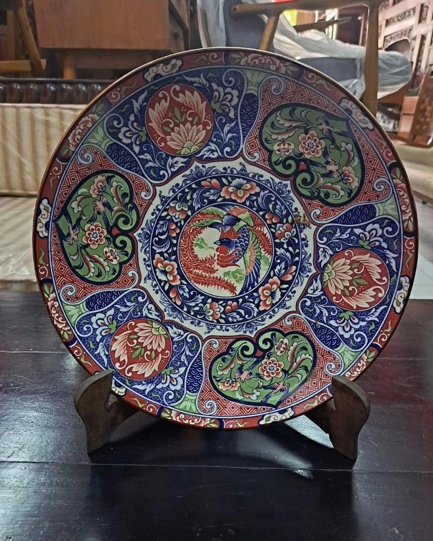 Piring Keramik Antik, Antik, Pajangan di Carousell