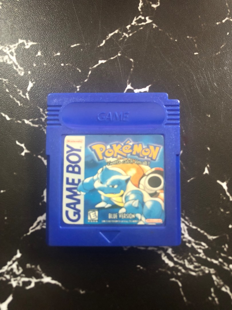 Pokemon Blue Version GameBoy, Video Gaming, Video Games, Nintendo on ...