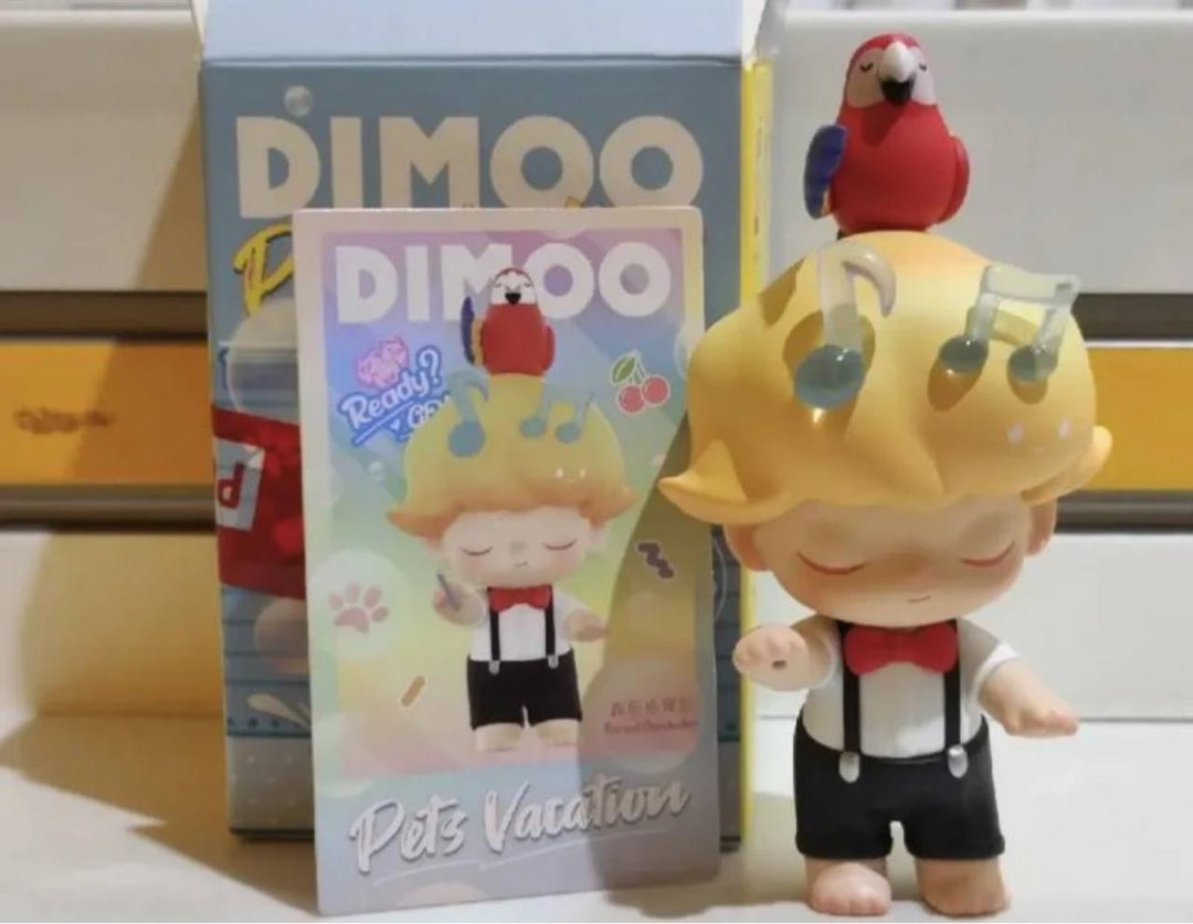 Popmart Dimoo Pet Vacation Forest Conductor, Hobbies & Toys, Toys ...