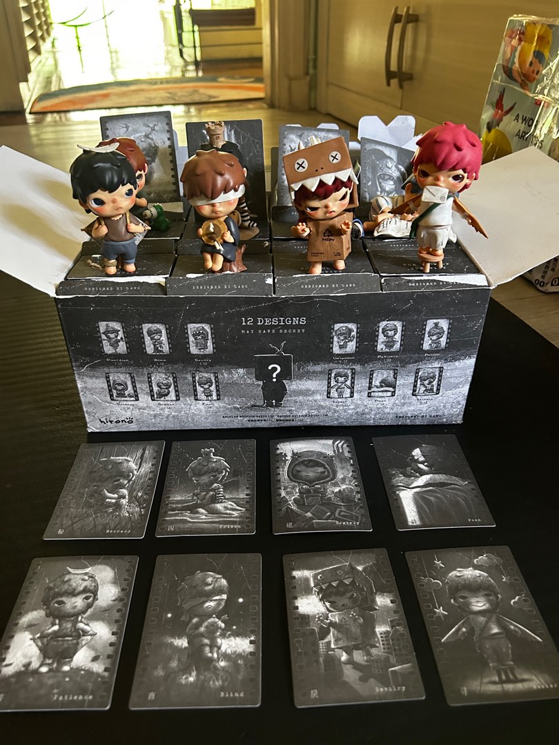 PopMart Hirono Mime Series, Hobbies & Toys, Toys & Games on Carousell