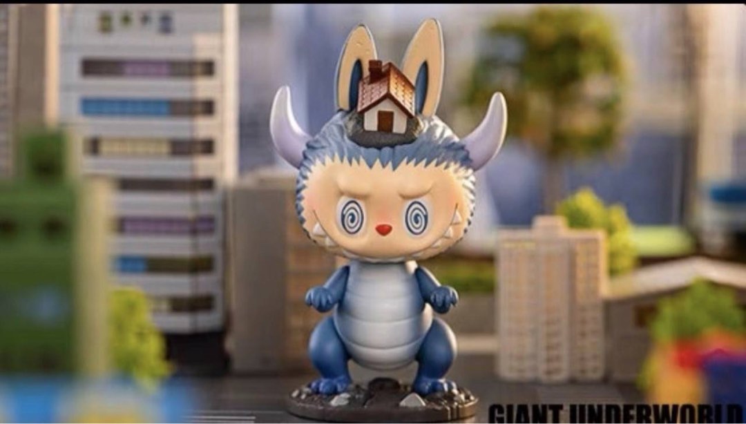 Popmart Labubu The Monster Kaiju Giant Underworld, Hobbies & Toys, Toys ...