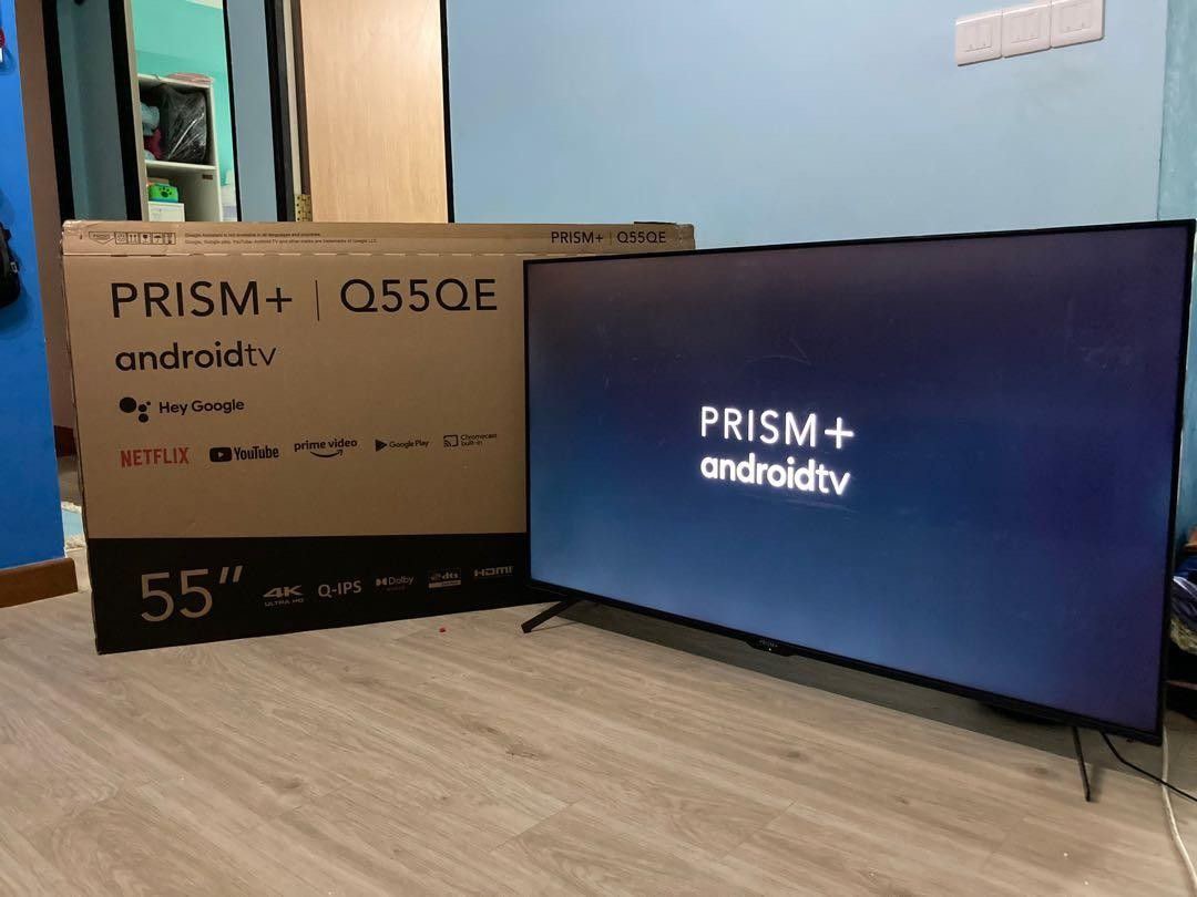 Prism + TV 55” inch, TV & Home Appliances, TV & Entertainment, TV on ...