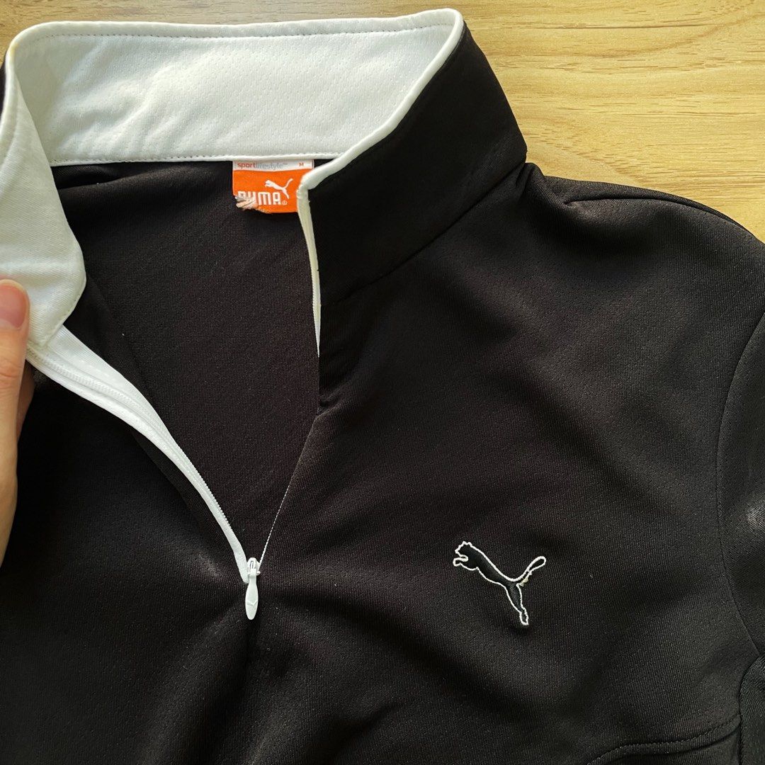 Puma Dri-Fit Collared Top, Women's Fashion, Activewear on Carousell