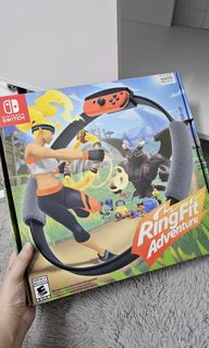Nintendo Ring Fit Adventure Complete Set, Video Gaming, Video Games ...