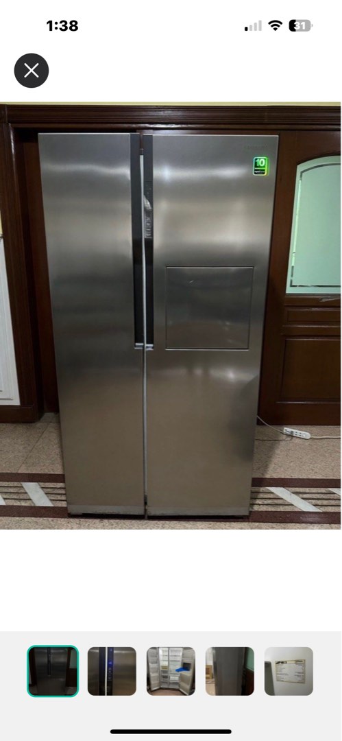 Samsung 20.9 cu ft 2 door ref/ freezer, TV & Home Appliances, Kitchen ...