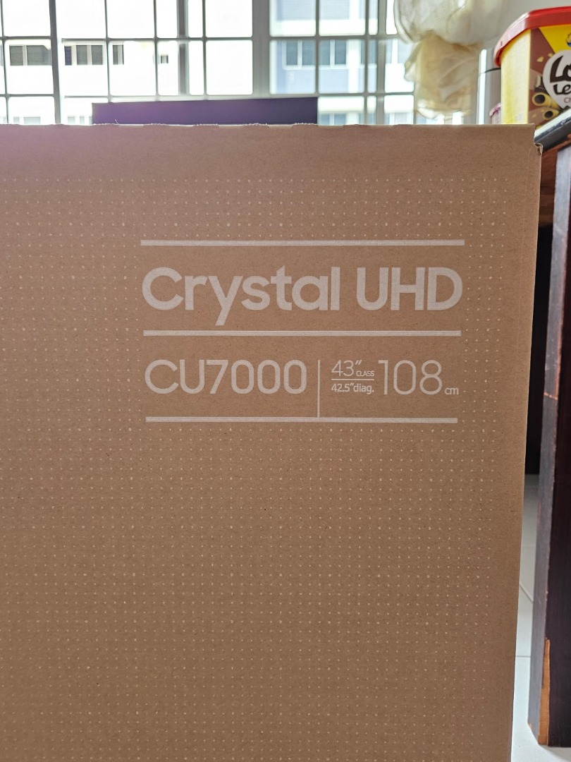 Samsung Crystal UHD CU 7000, TV & Home Appliances, TV & Entertainment ...
