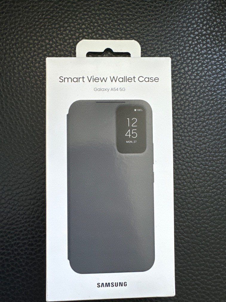 Samsung Galaxy A54 5G Smart View Wallet Case, 手提電話, 電話及其他裝置配件, 手機套及手機殻 ...