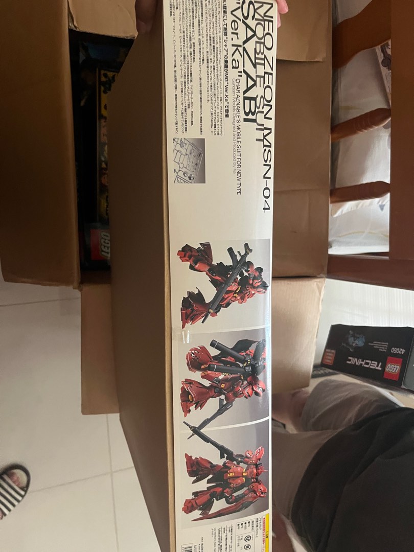 Sazabi mg verka gundam, Hobbies & Toys, Toys & Games on Carousell
