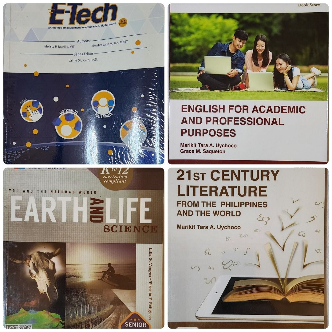 SHS Assorted Textbooks (HUMSS, GAS, GE Subjects), Hobbies & Toys, Books ...
