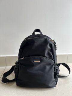 Backpacks ELLE Black, fit laptop, Women's Fashion, Bags & Wallets ...