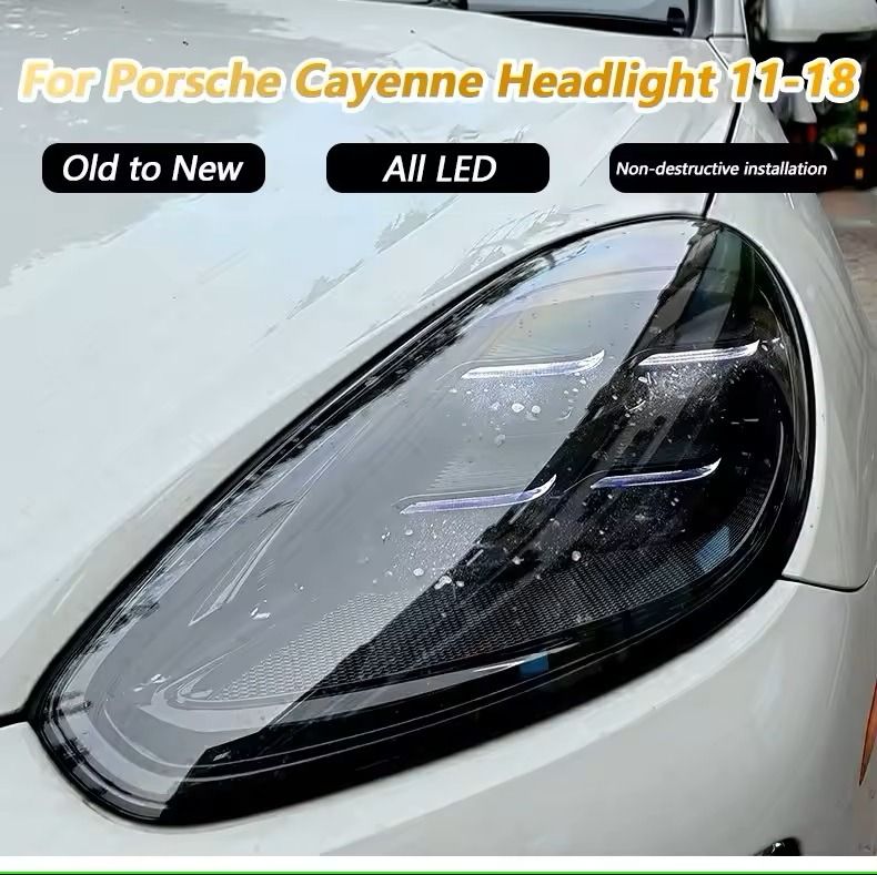 SONIX Matrix LED Headlights: Porsche Cayenne/ Macan/ Panamera/ 911 ...
