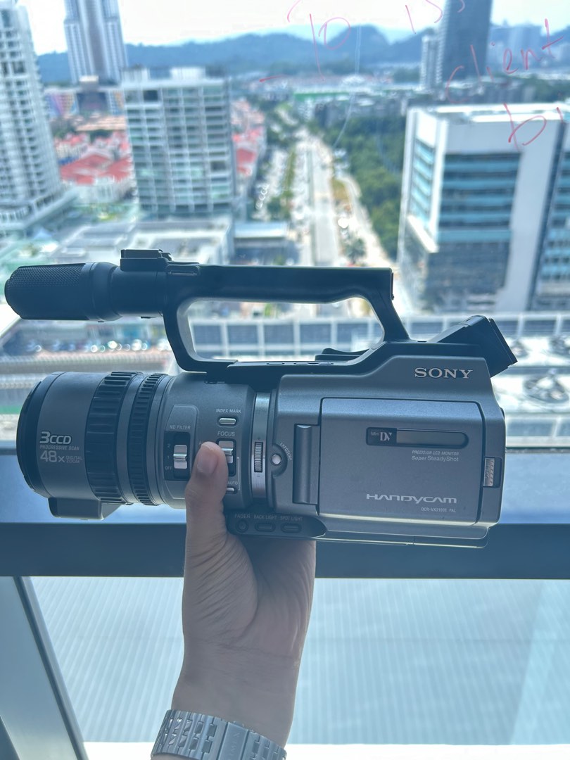 Sony VX2100 MiniDv, Photography, Video Cameras on Carousell