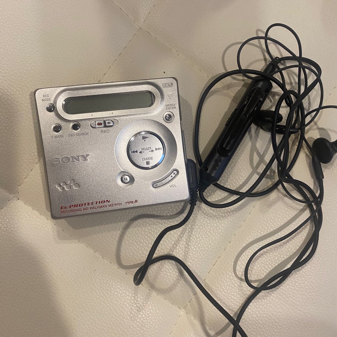 SONY Walkman Portable Minidisc Recorder Mz-r701, 音響器材, 音樂播放裝置 MP3及CD ...