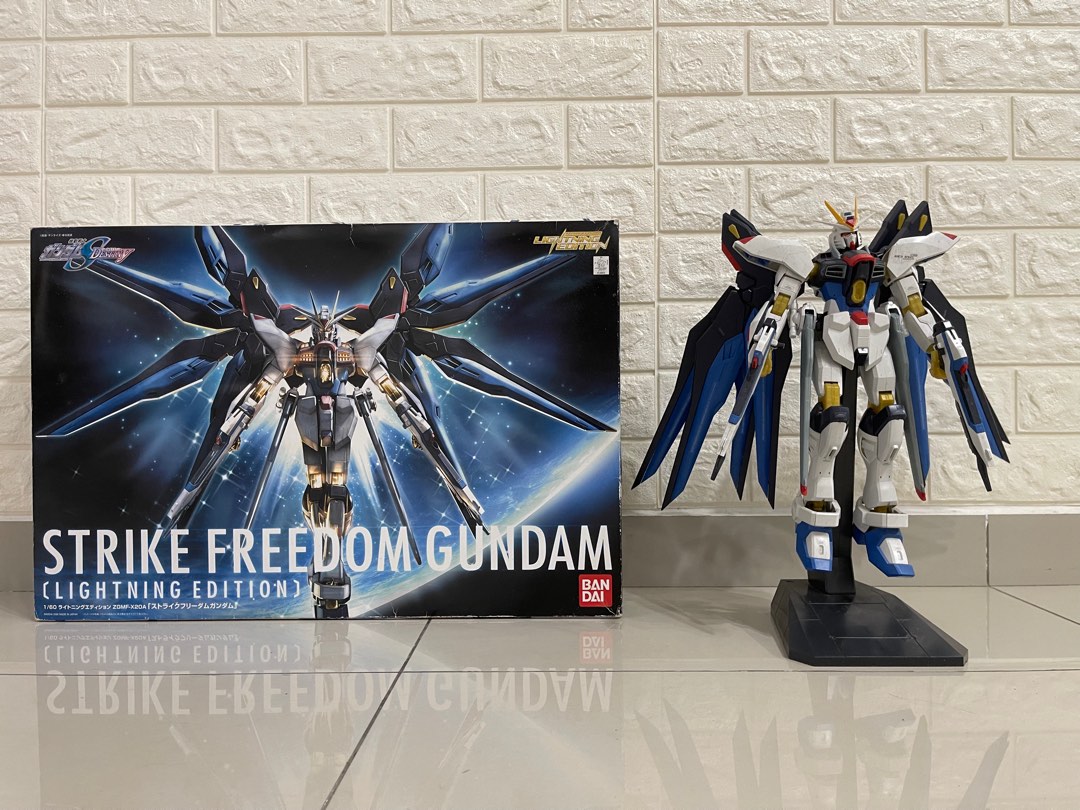 Strike Freedom Gundam 1/60 (Lightning Edition), Hobbies & Toys ...