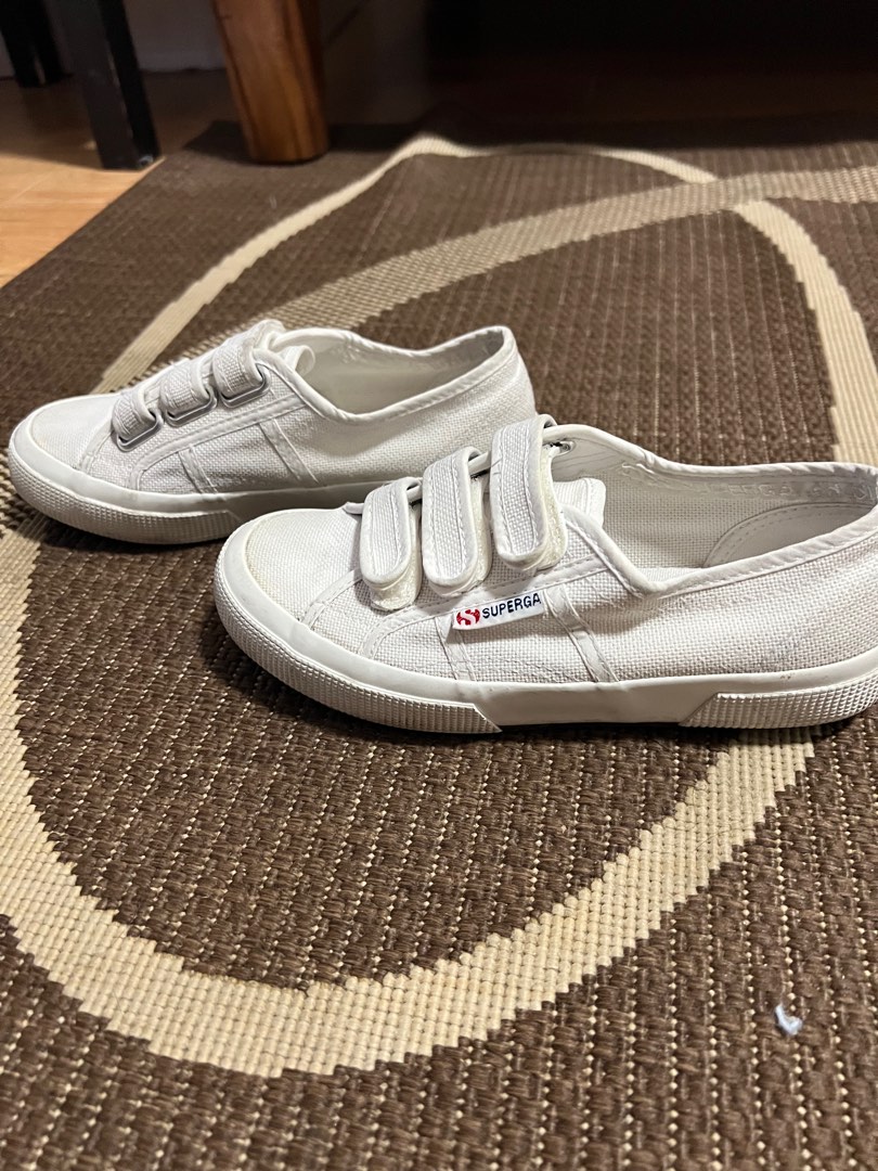 Superga velcro sneakers for kids, Babies & Kids, Babies & Kids Fashion ...