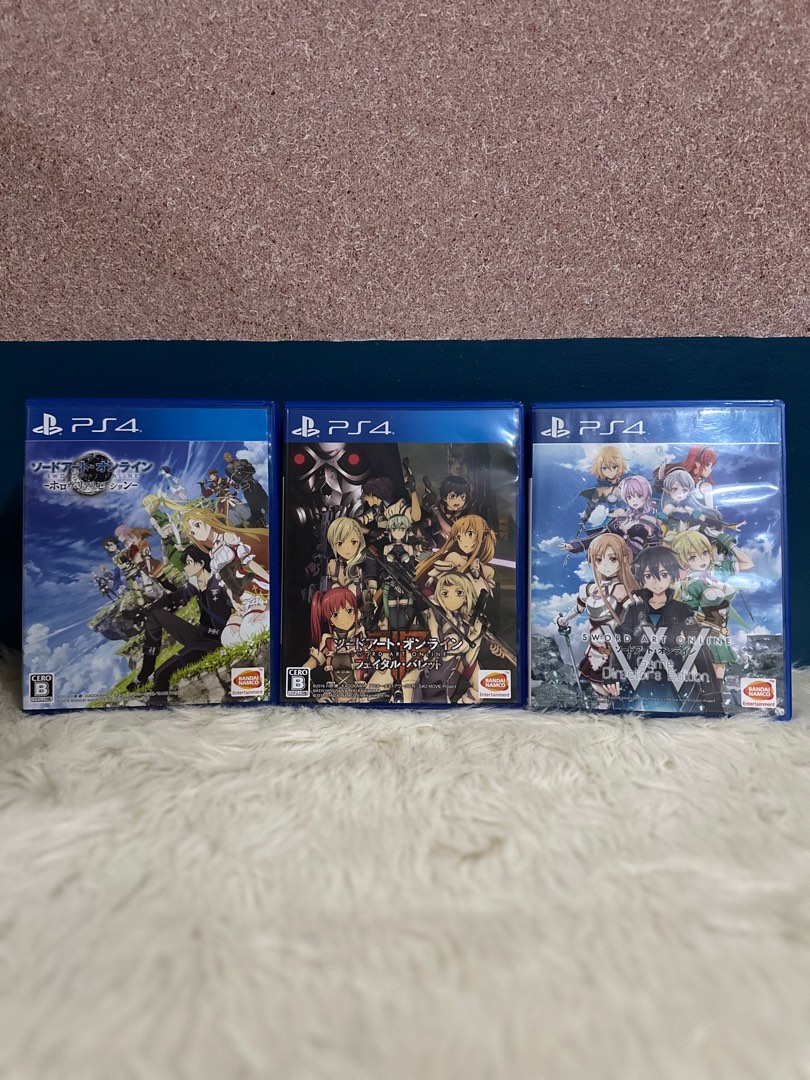 Sword Art Online PS4 Games, Video Gaming, Video Games, PlayStation on ...