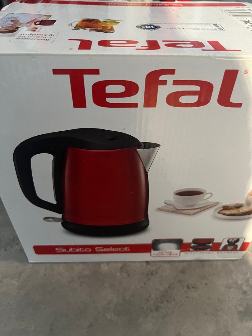 Tefal 1.7L red kettle, TV & Home Appliances, Kitchen Appliances ...