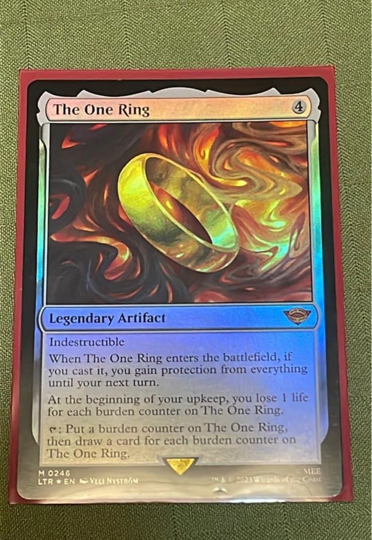 The One Ring (Foil), Hobbies & Toys, Toys & Games on Carousell